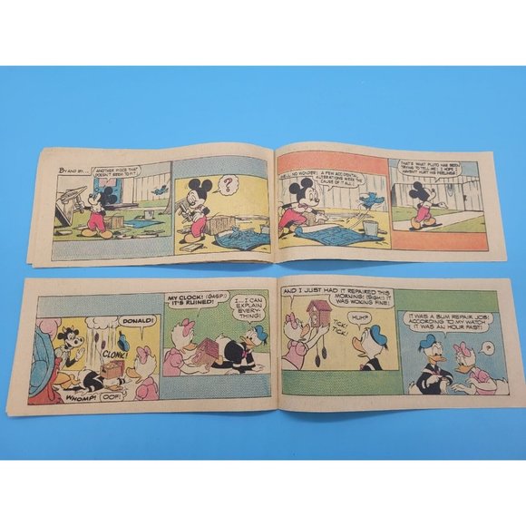 Toys | Walt Disney Mickey Mouse 1976 And Donald Duck 1973 Mini Comic ...